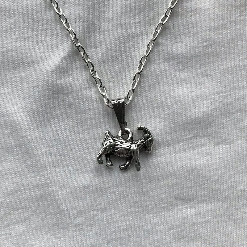 Goat Necklace - Etsy