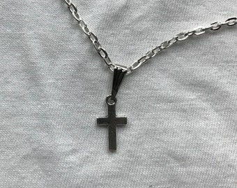 Pentagram Silver Necklace & Pendent Emo Goth Cool Fashion - Etsy