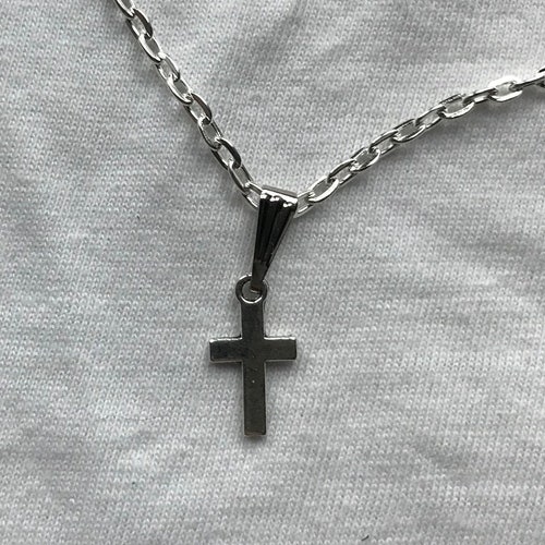 Crucifix Silver Necklace & Pendent Emo Goth Cool Fashion - Etsy