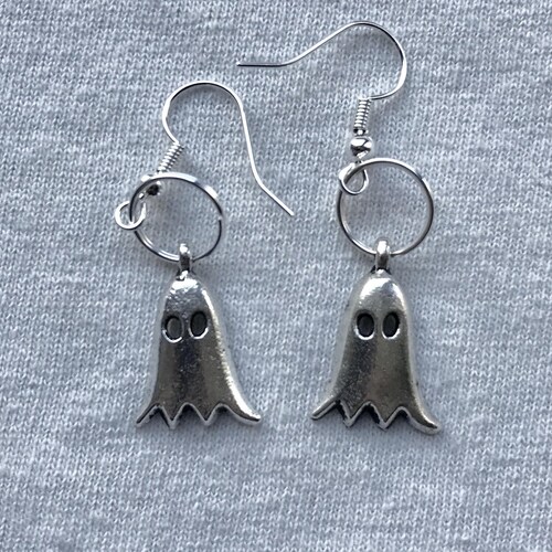 Razor Blade Silver Earrings Emo Goth Cool Fashion Rock - Etsy