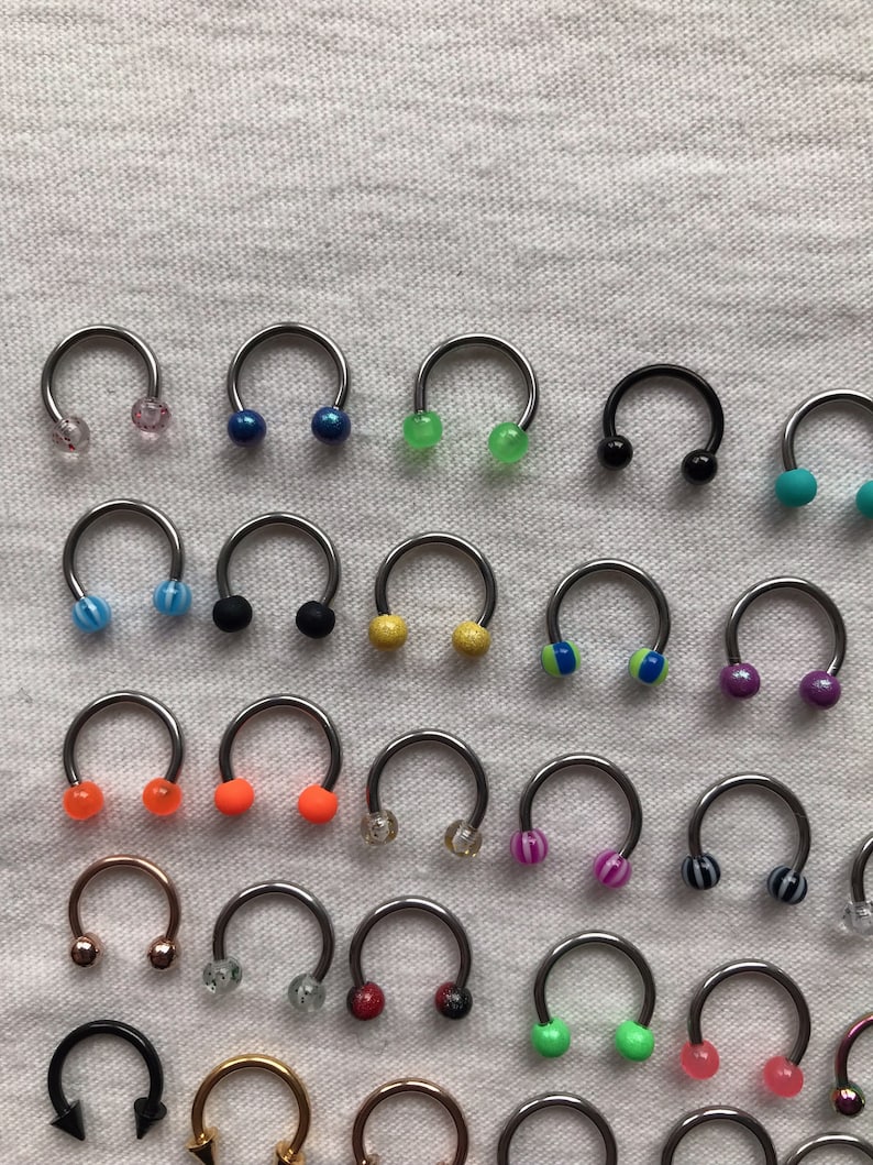 Horse Shoe Barbell Septum Ring Gothic Nose Jewellery. Septum | Etsy