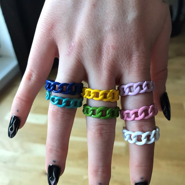 Emo Jewelry Rings - Etsy