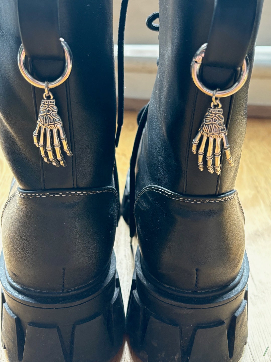 Boot Doc Shoe Back Strap Buckles | Punk Gothic Shoe Accessory - Etsy