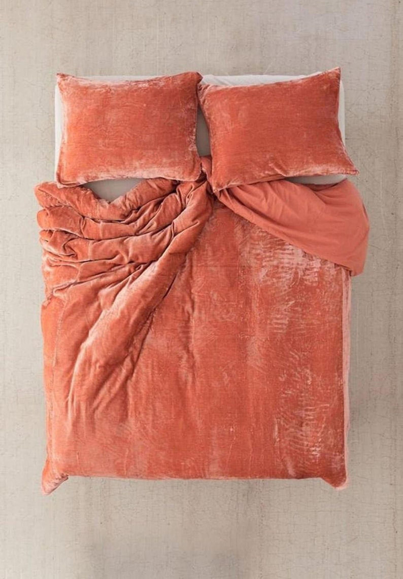 Ultra Luxury Velvet Duvet Cover 3 Pcs Feather Soft Set Donna | Etsy