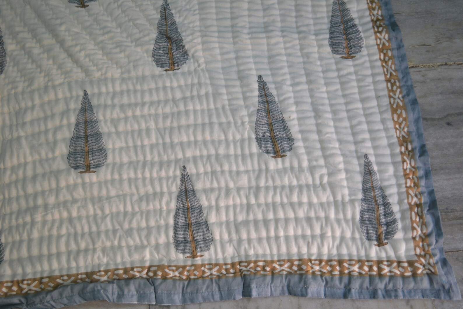 Indian Handmade Sanganer Hand Block Print Quilt Ultra Warm - Etsy