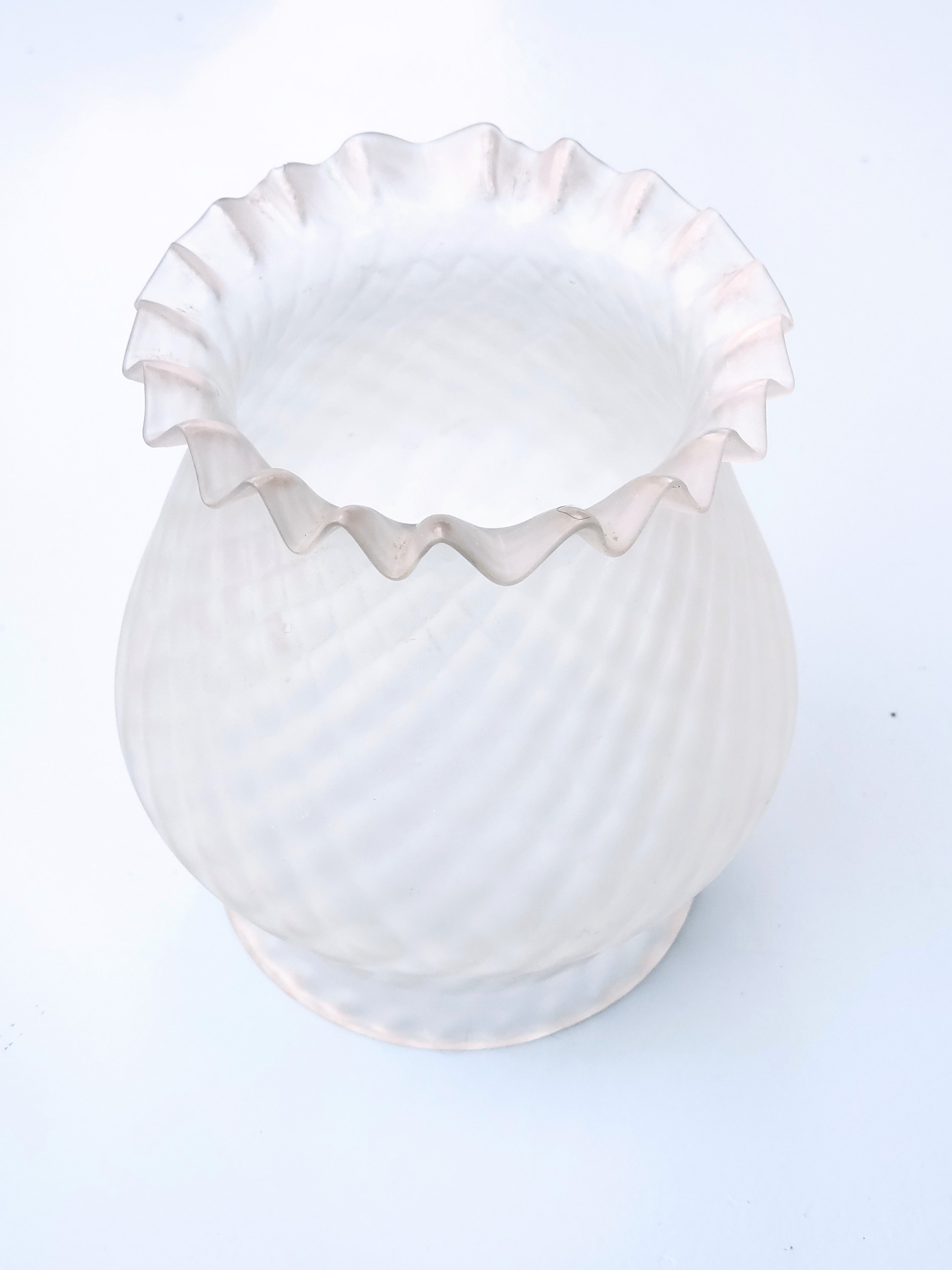 Translucent Frosted Glass Lampshade Tulip Shape Lampshade Bell ...