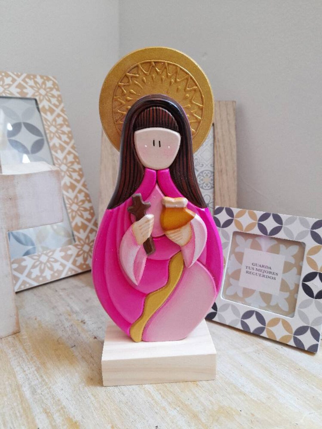 Statue Mary Magdalena Statue of Mary Magdalena / Goddess - Etsy