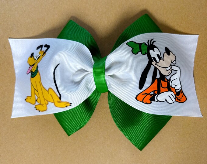 Mini Pluto Hair Bow - Etsy