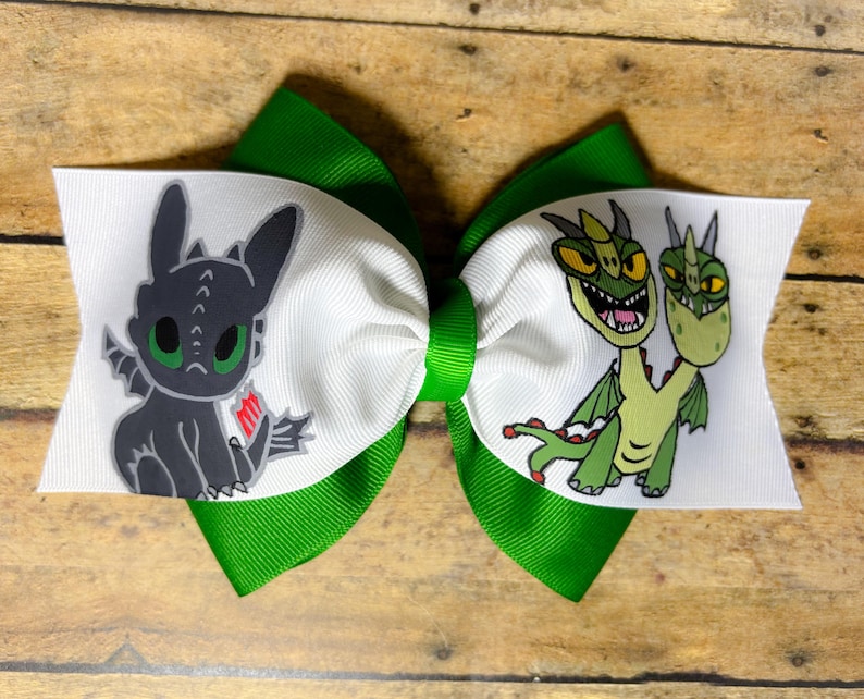 How to Train Your Dragon Baby Toothless and Barf/belch Hand Painted ...