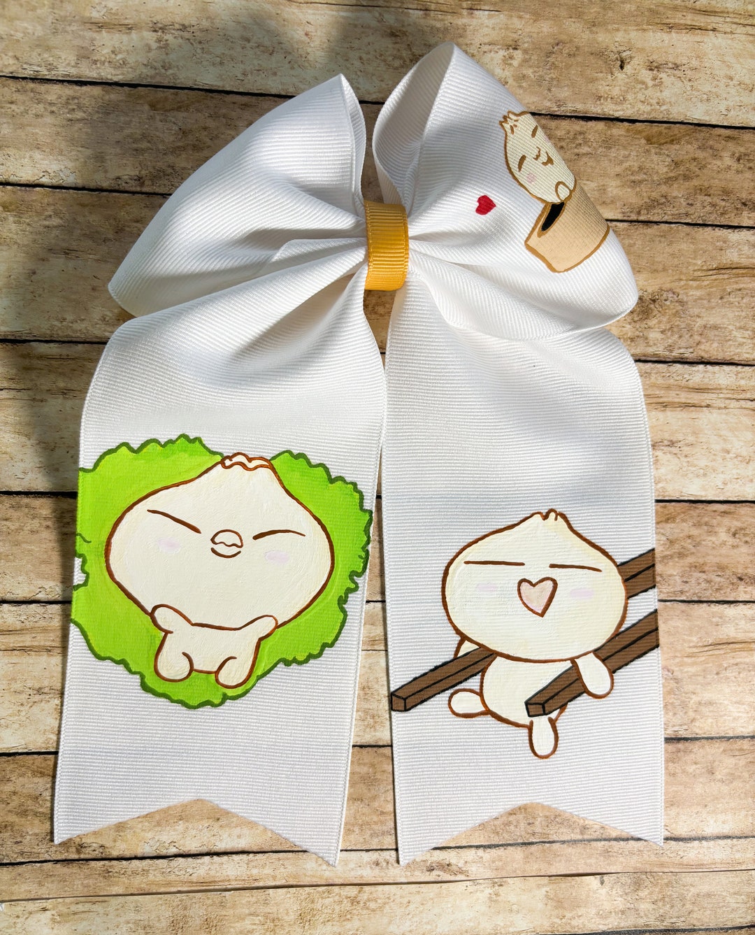 Disney's Pixar Short Bao Hand Painted Hair Bow, Bao, Disney, Pixar ...