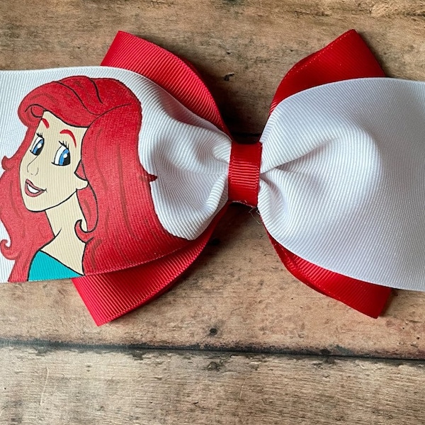 Ariel Hair Bow - Etsy