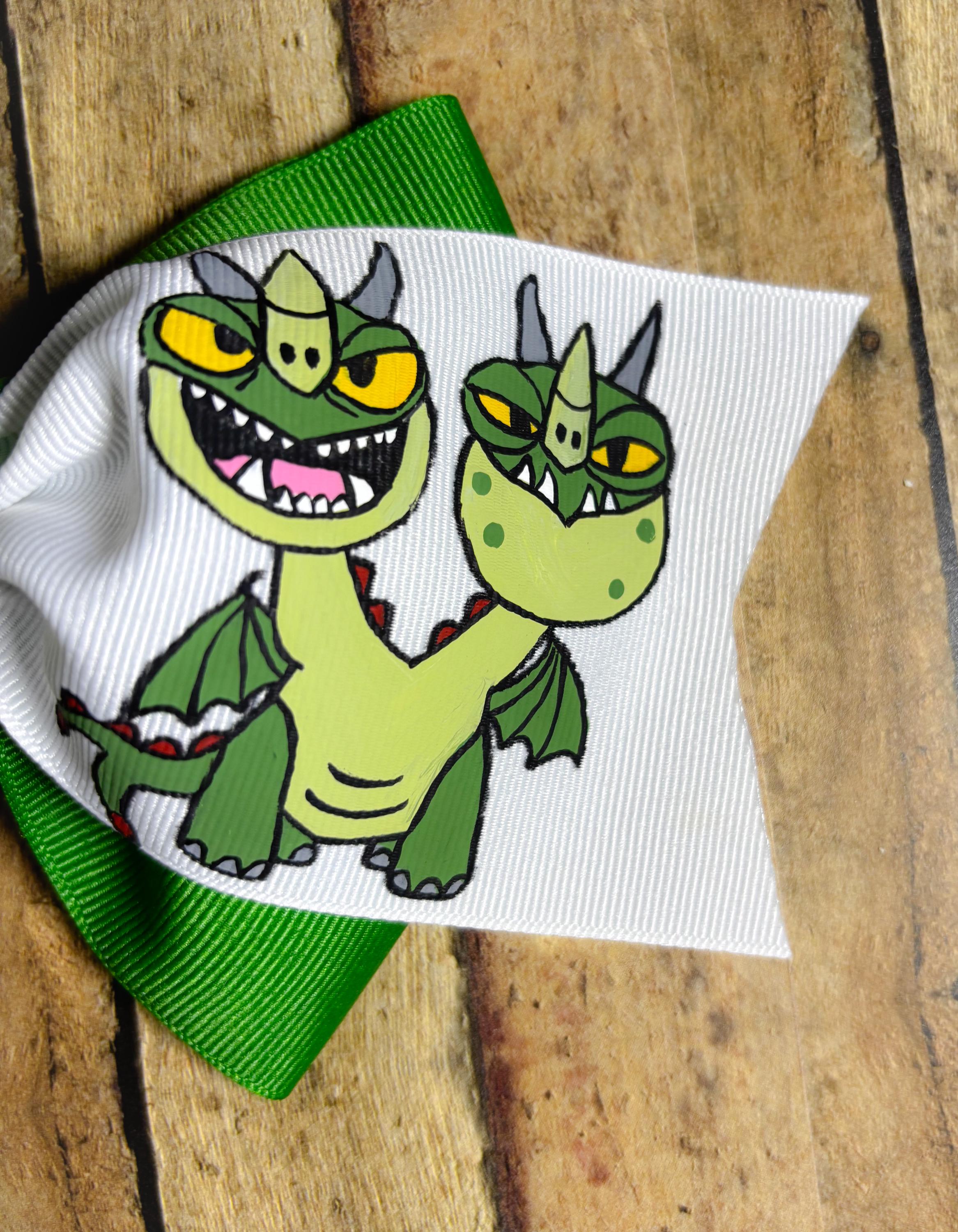 How to Train Your Dragon Baby Toothless and Barf/belch Hand Painted ...