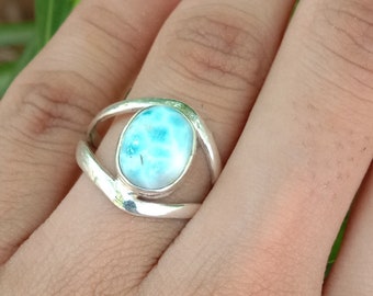Larimar ring | Etsy