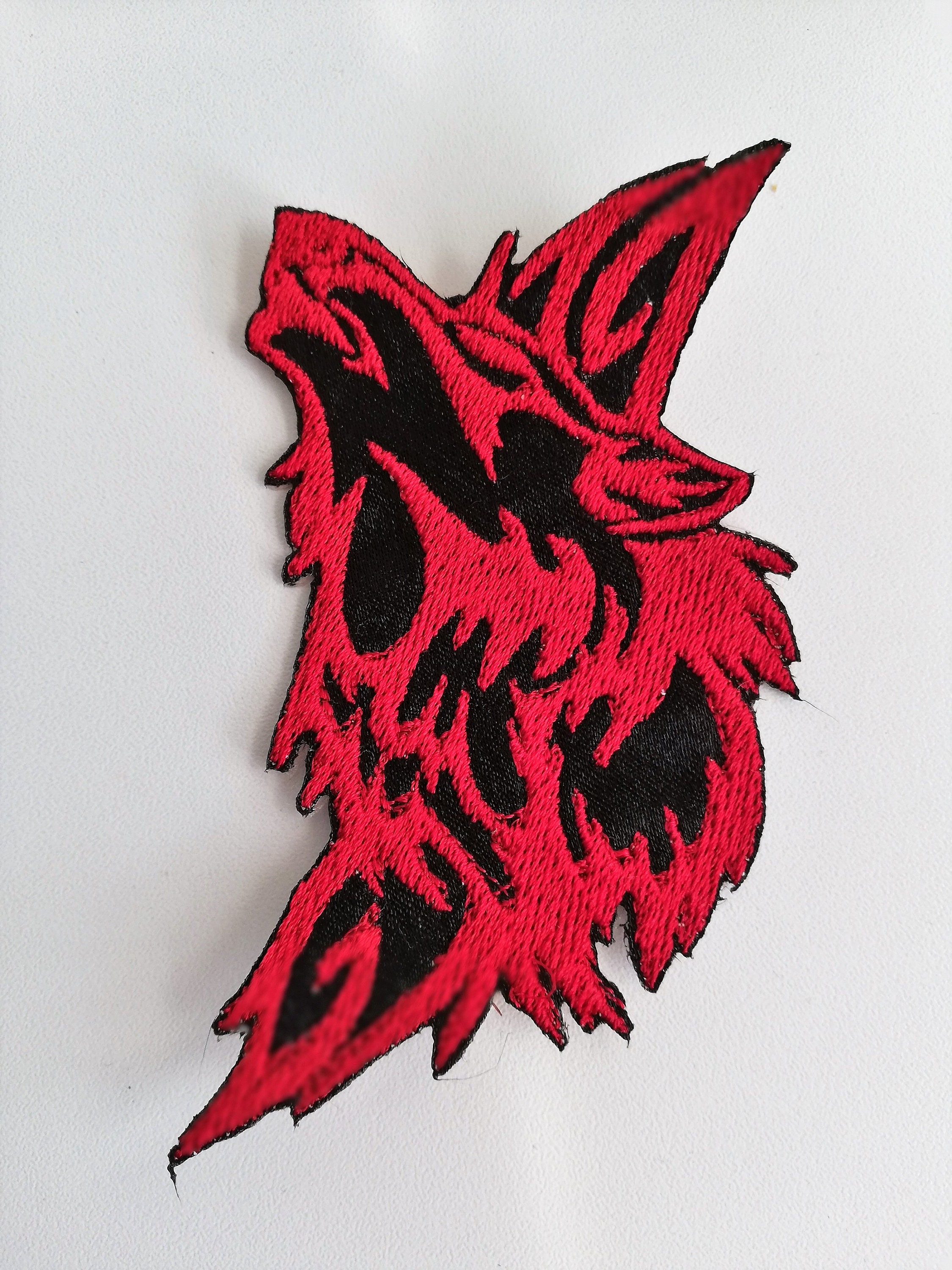 Embroidered Animal Patches Iron on Embroidered Wolf Patches - Etsy