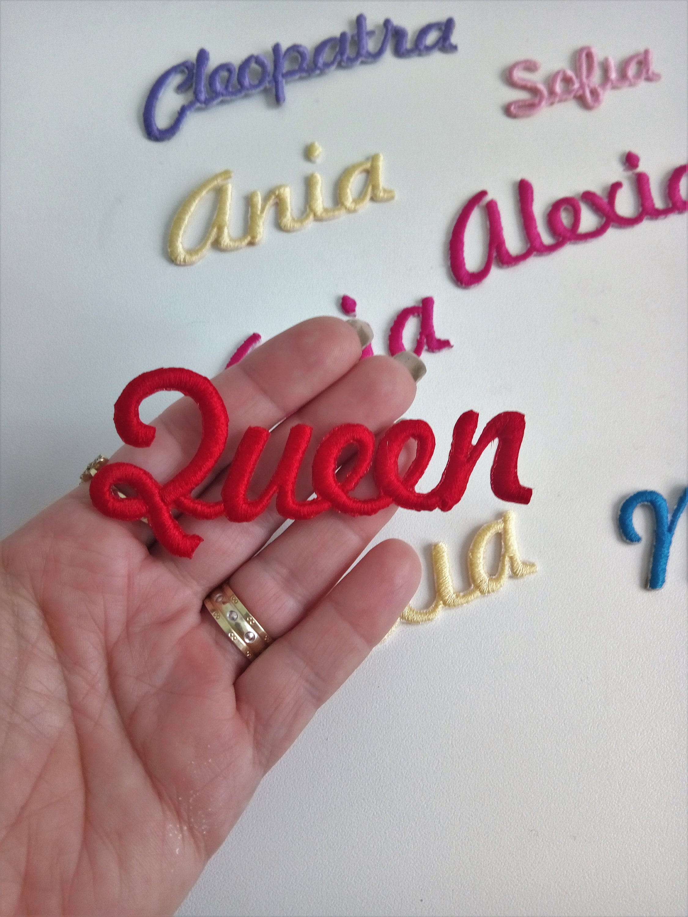 Single Name Patch Personalized Name Patch Iron on Name - Etsy