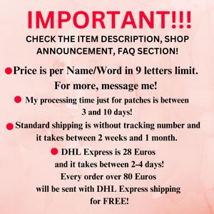 White Iron on Name Patch, Custom Embroidered Name Patch, White Name Tag ...