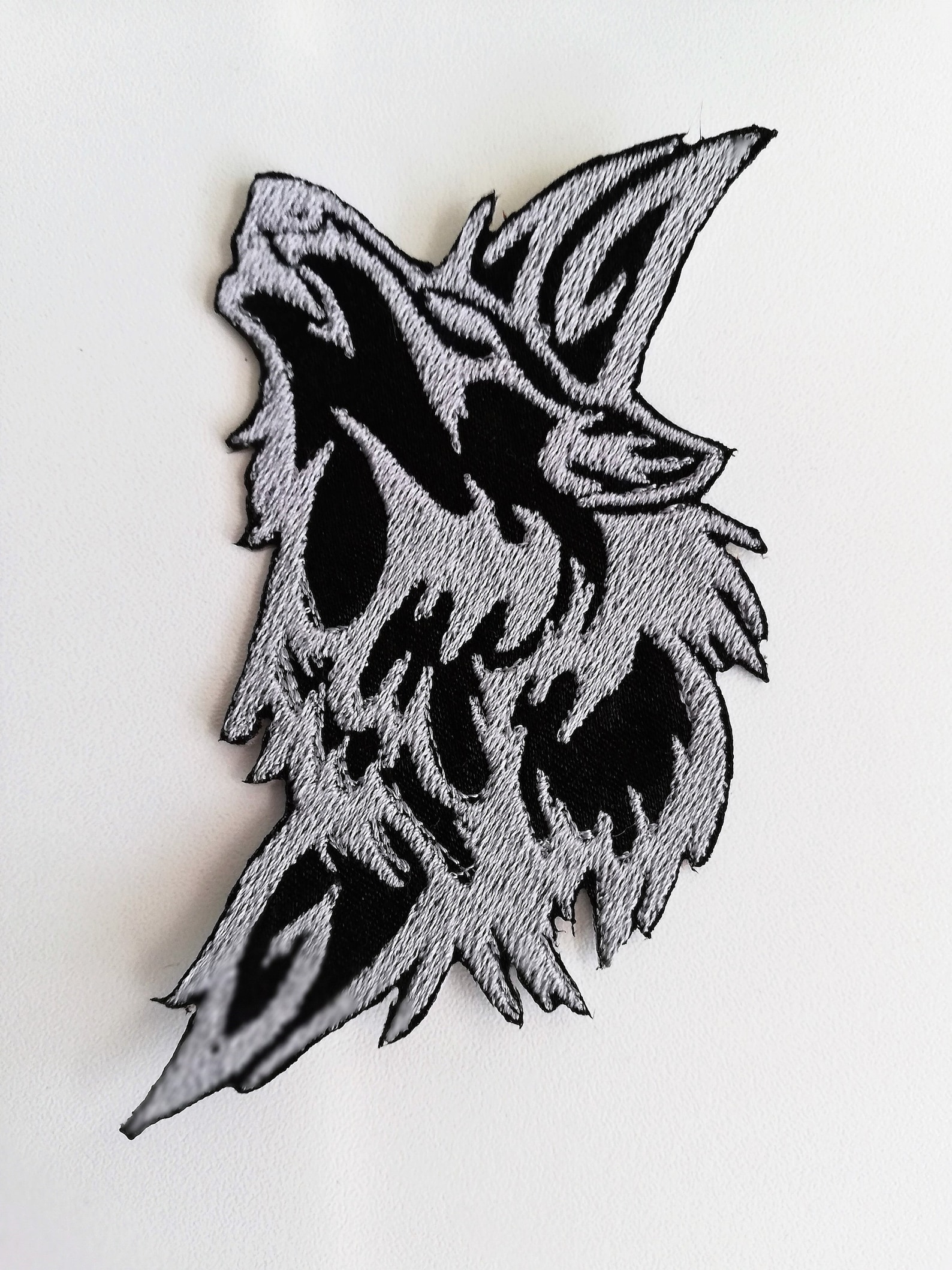 Embroidered Animal Patches Iron on Embroidered Wolf Patches - Etsy