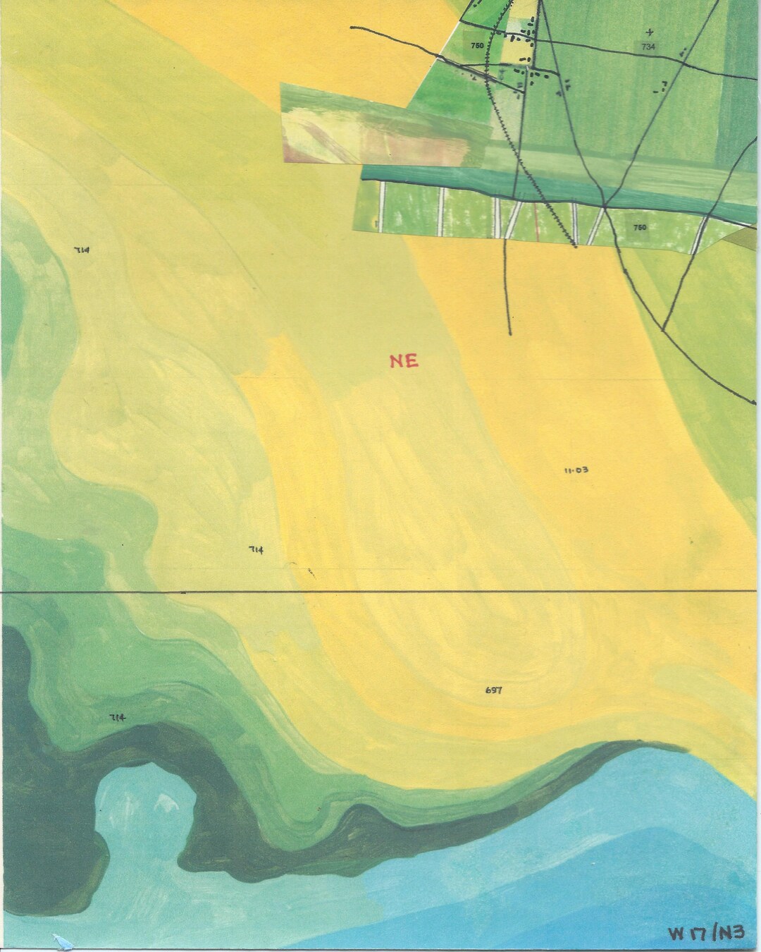 Jerry's Map Original Panel N3/W17: Collectible Generative Art! - Etsy