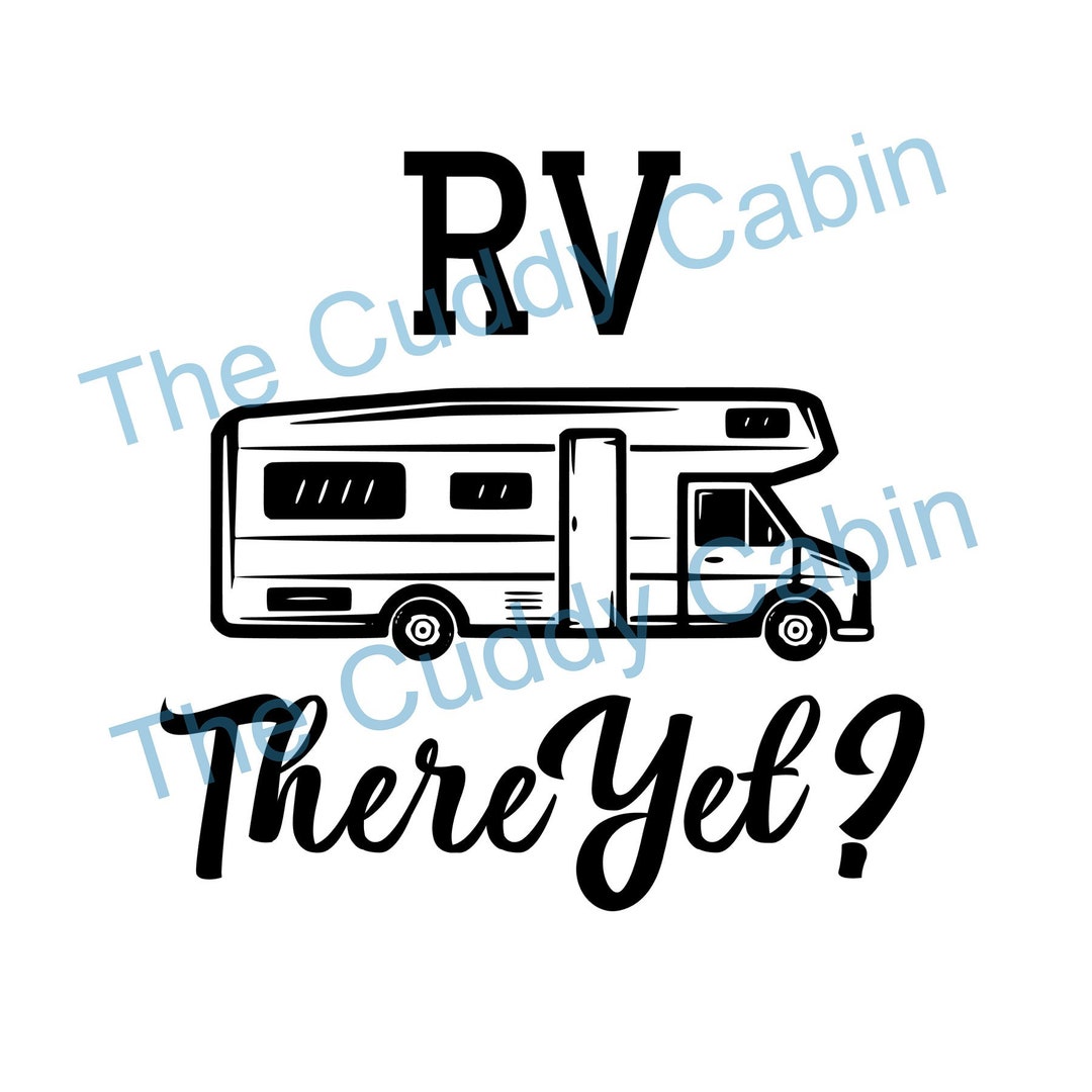 RV Camping SVG Cut File - Etsy