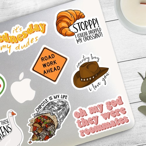 Nostalgic Vine Sticker Pack - Etsy