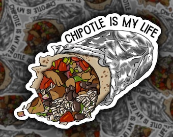 Chipotle Burrito Drawing