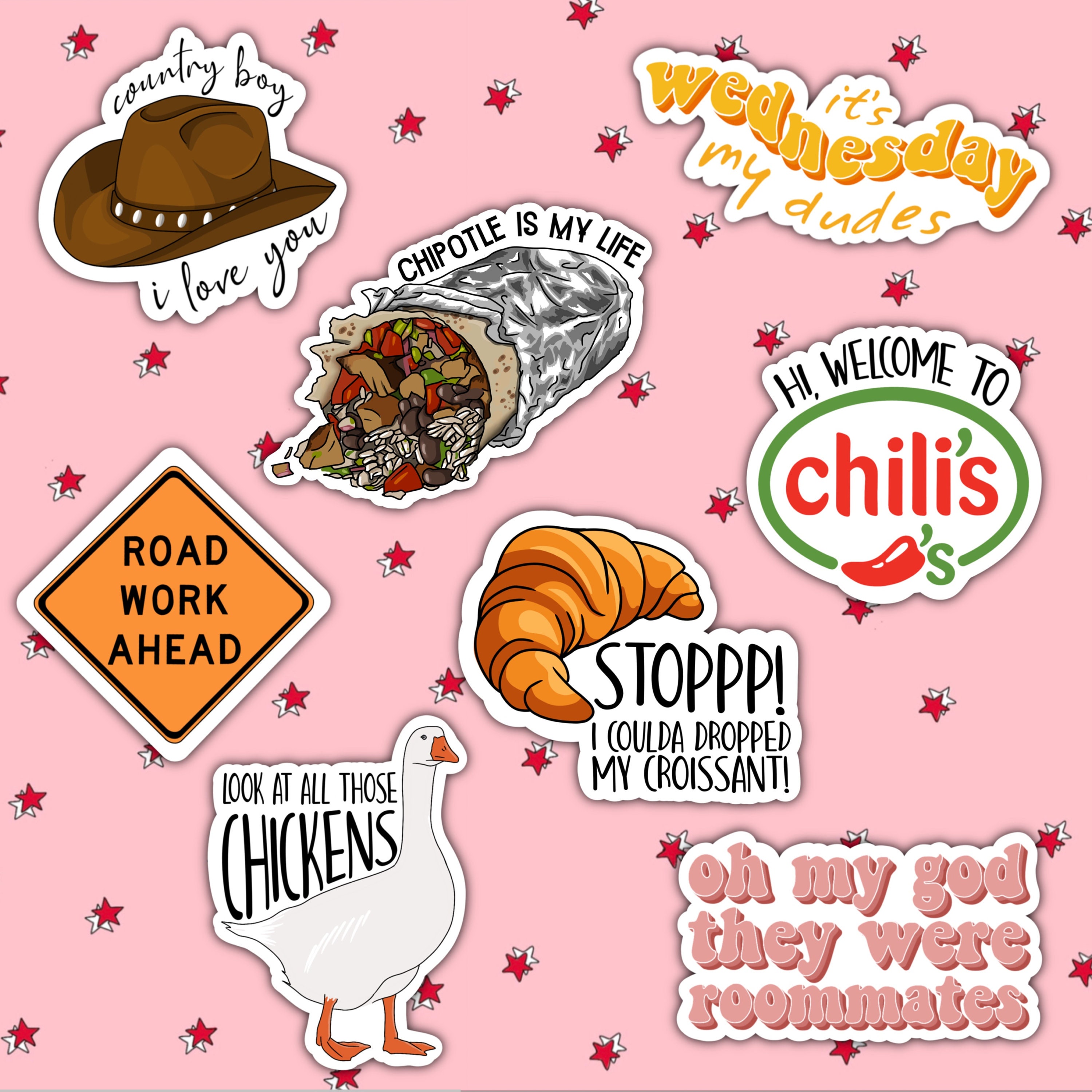 Stop I Could've Dropped My Croissant | Vine Sticker | Vine Humour ...