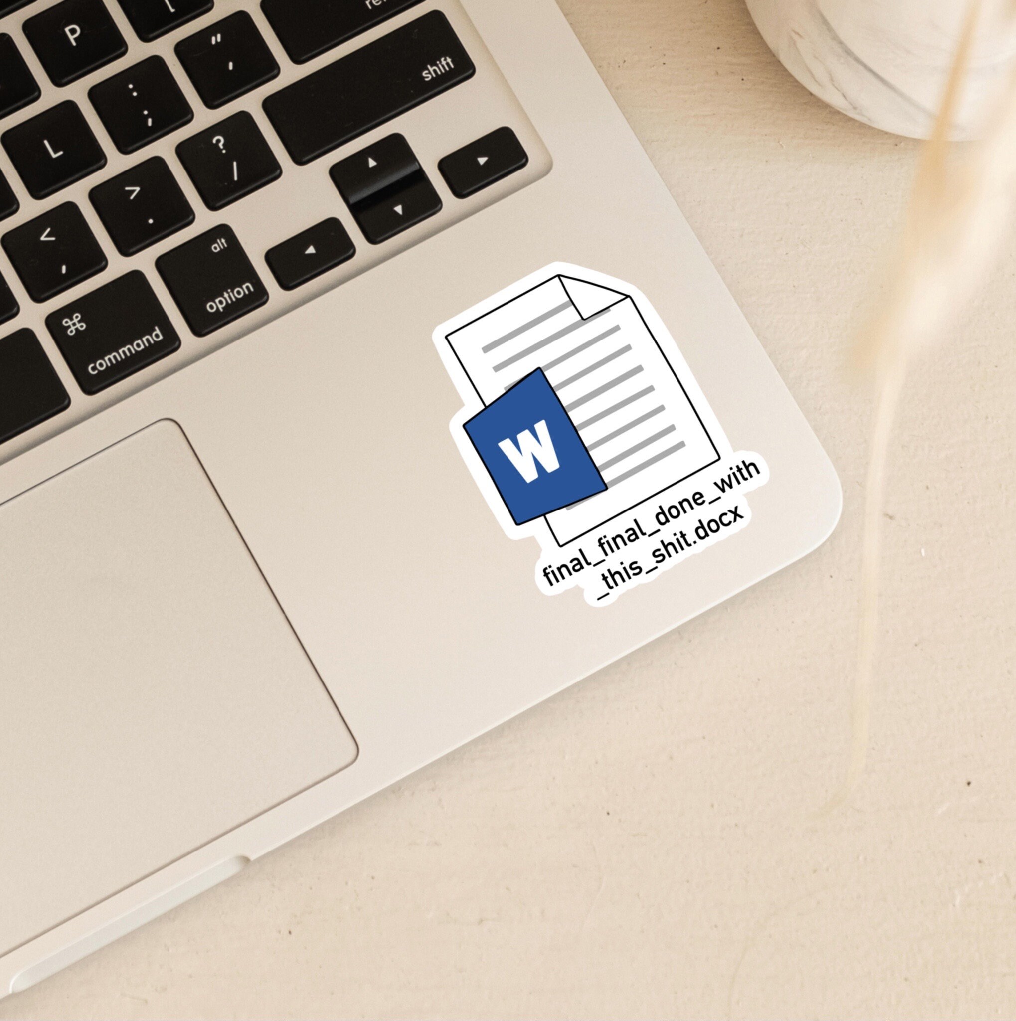 Final Final Final Document Student Life Stickers College - Etsy