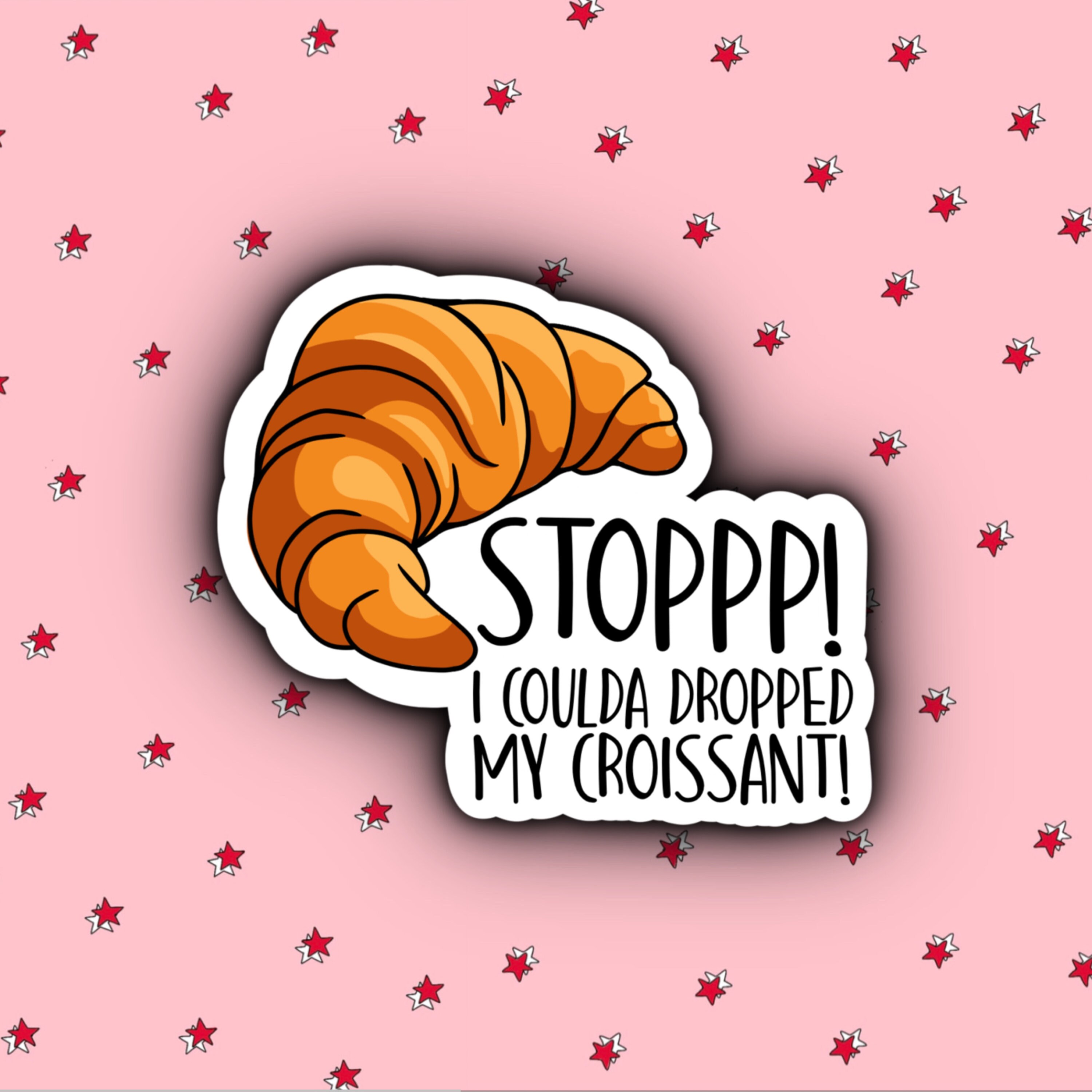 Stop I Could've Dropped My Croissant | Vine Sticker | Vine Humour ...