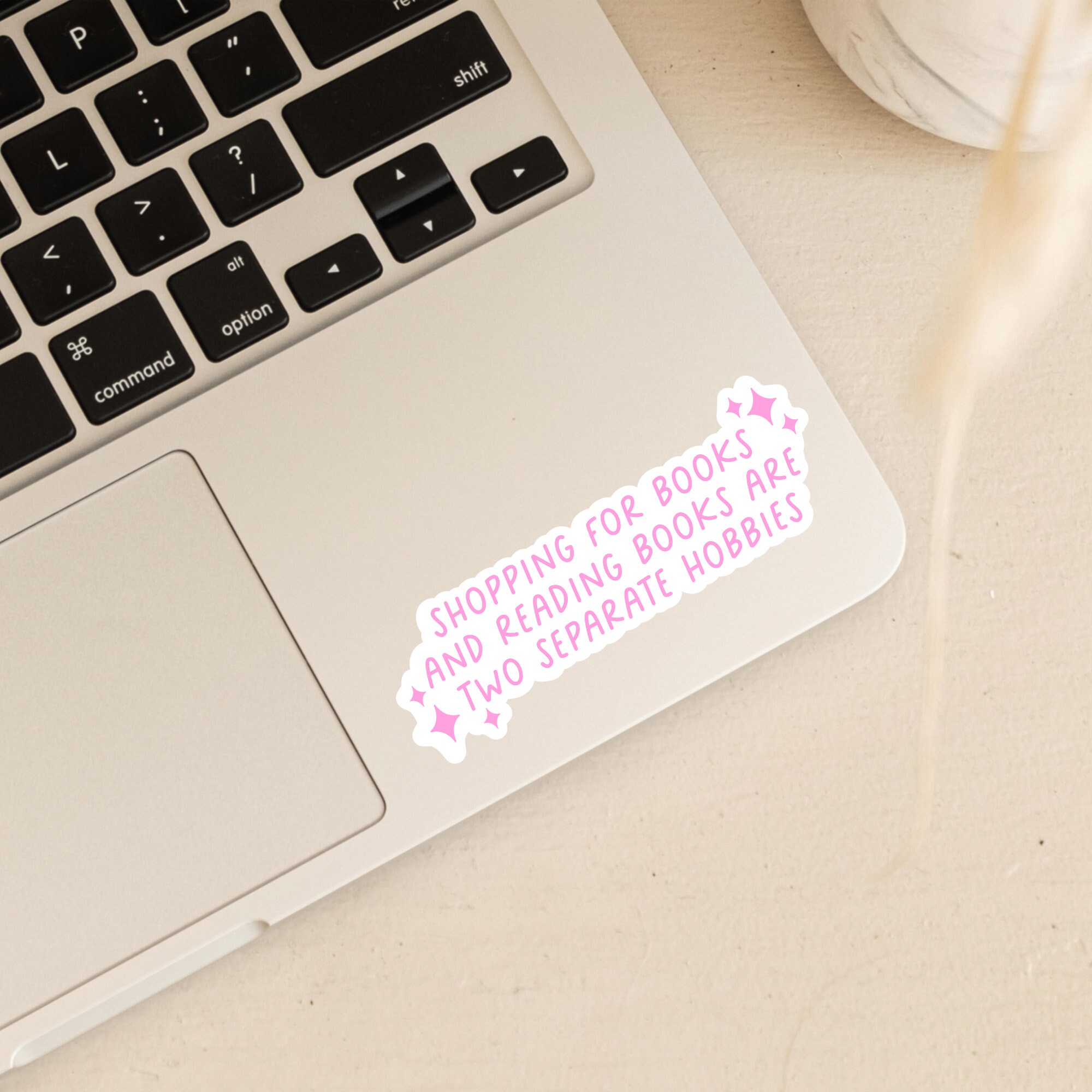 Buying Books and Reading Books Sticker, Reading Stickers, Book Stickers ...
