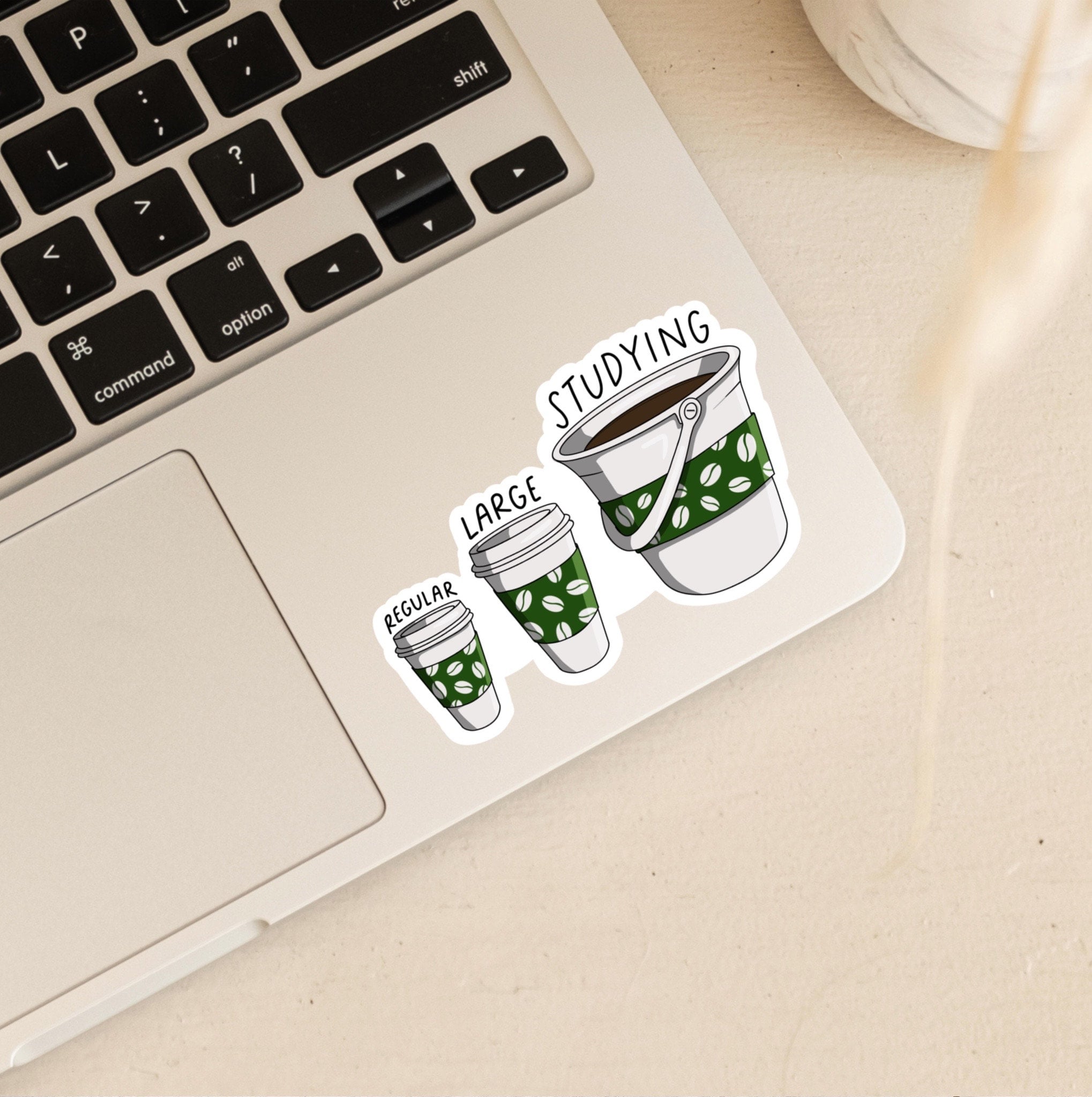 Bucket of Coffee | Student Life Stickers | College Life | University ...