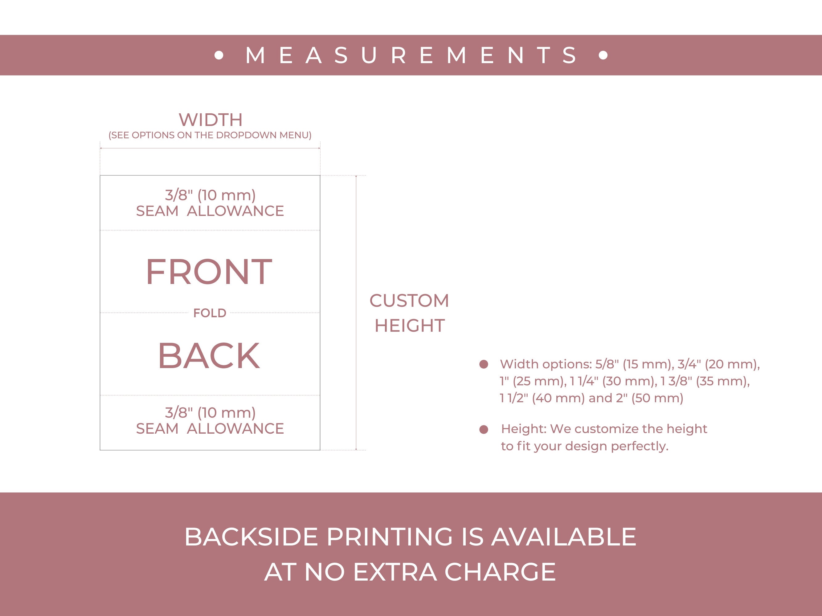 Black or White Fold Over Labels, Logo Tags, Silky Satin Brand Labels - Etsy