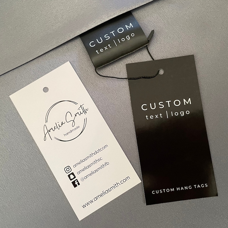 Hang Tags With Strings - Etsy