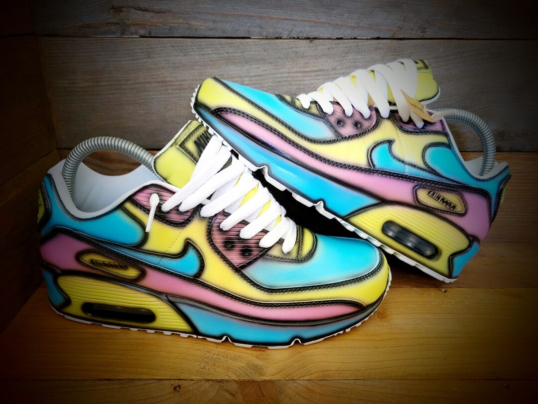 Custom Painted Air Max 90/sneakers/shoes/kicks/premium/personalised ...