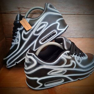 Custom Painted Air Max 90/sneakers/shoes/kicks/premium/personalised ...