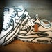 Custom Painted Air Max 90/sneakers/shoes/kicks/premium/personalised ...