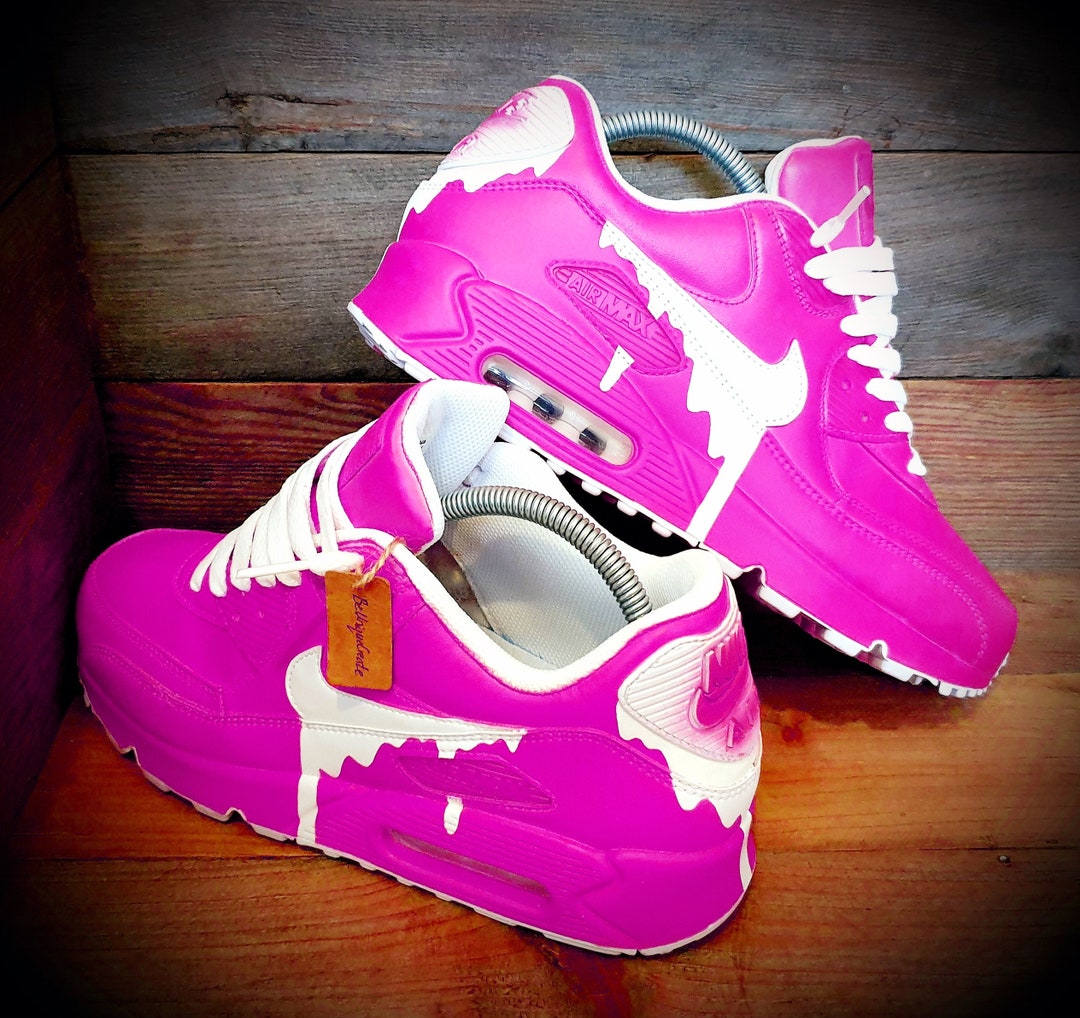 Custom Painted Air Max 90/sneakers/shoes/kicks/premium/personalised ...