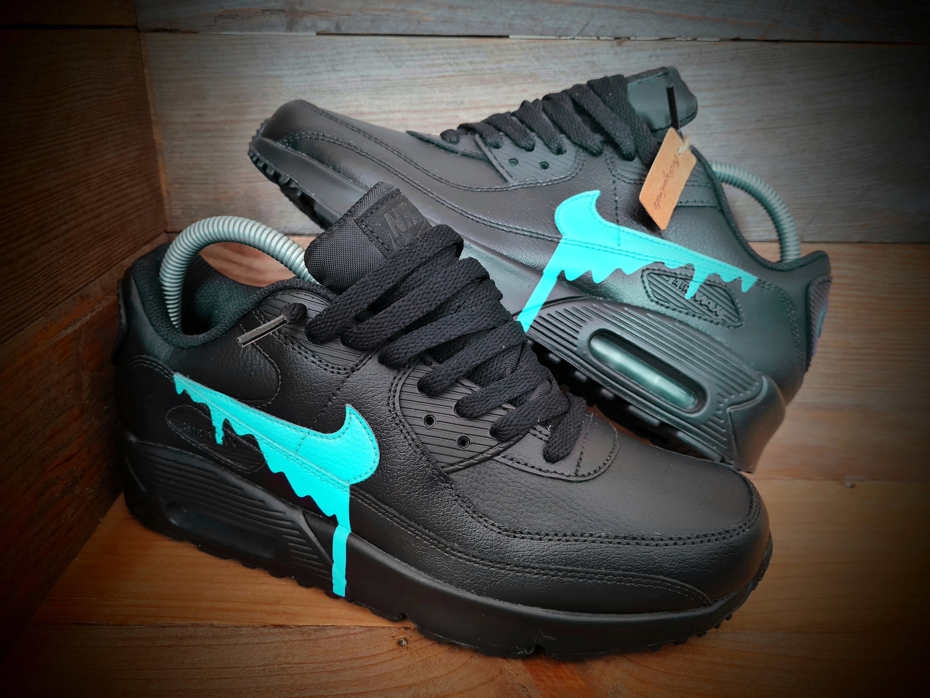 Custom Painted Air Max 90/sneakers/shoes/kicks/premium/personalised ...