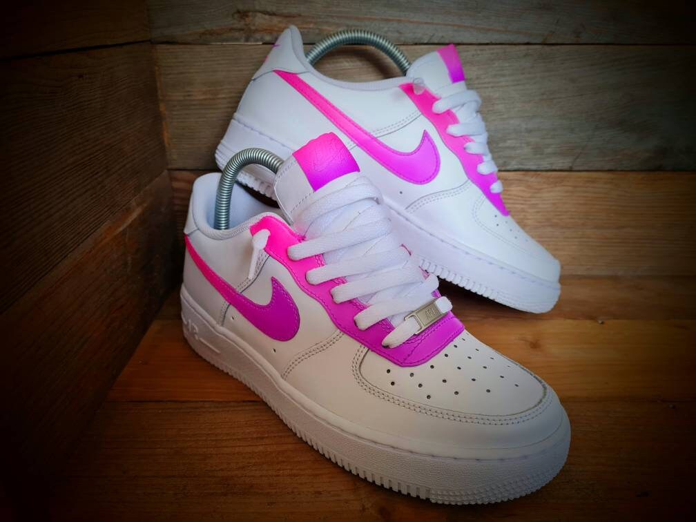 Custom Air Force 1/af1/sneakers/shoes/kicks/premium/personalised/neon ...