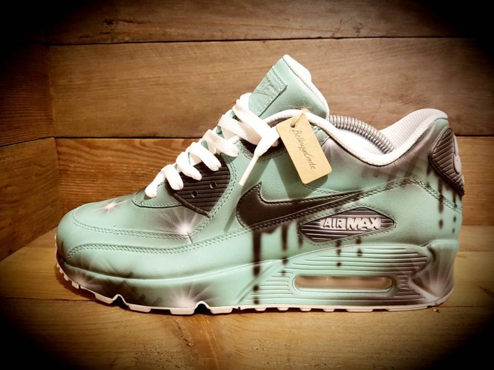 Custom Painted Air Max 90/sneakers/shoes/kicks/premium/personalised ...