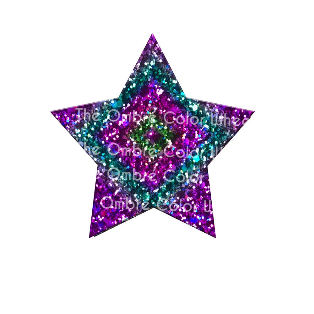Glitter Digital Star Clip Art | Stars | Rainbow Glitter | Clip Art ...