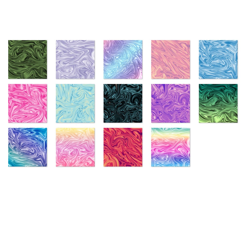 Marble Digital Paper Marble Background Colorful Background Scrapbook ...