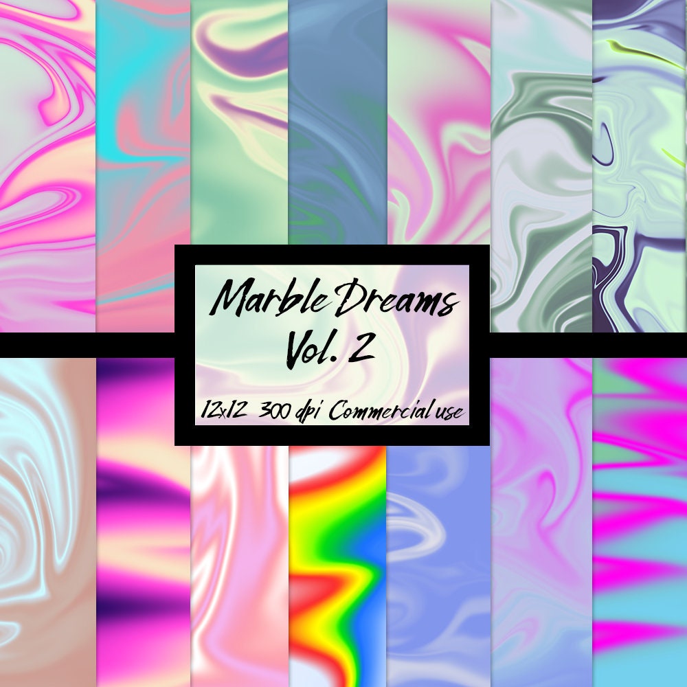 Digital Marble Paper Marble Background Colorful Background Scrapbook ...