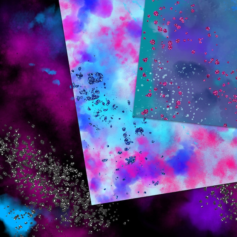 Ink Splatter Textures, Marble Texture, Watercolor Blends, Galaxy Paper ...