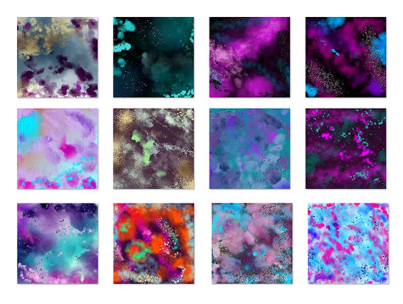 Ink Splatter Textures, Marble Texture, Watercolor Blends, Galaxy Paper ...