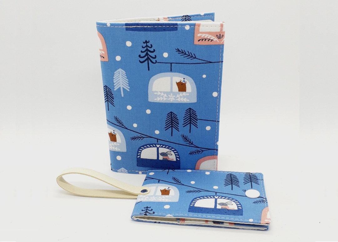 Ski Lift Animals Travel Set Passport Cover & Luggage Tag - Etsy
