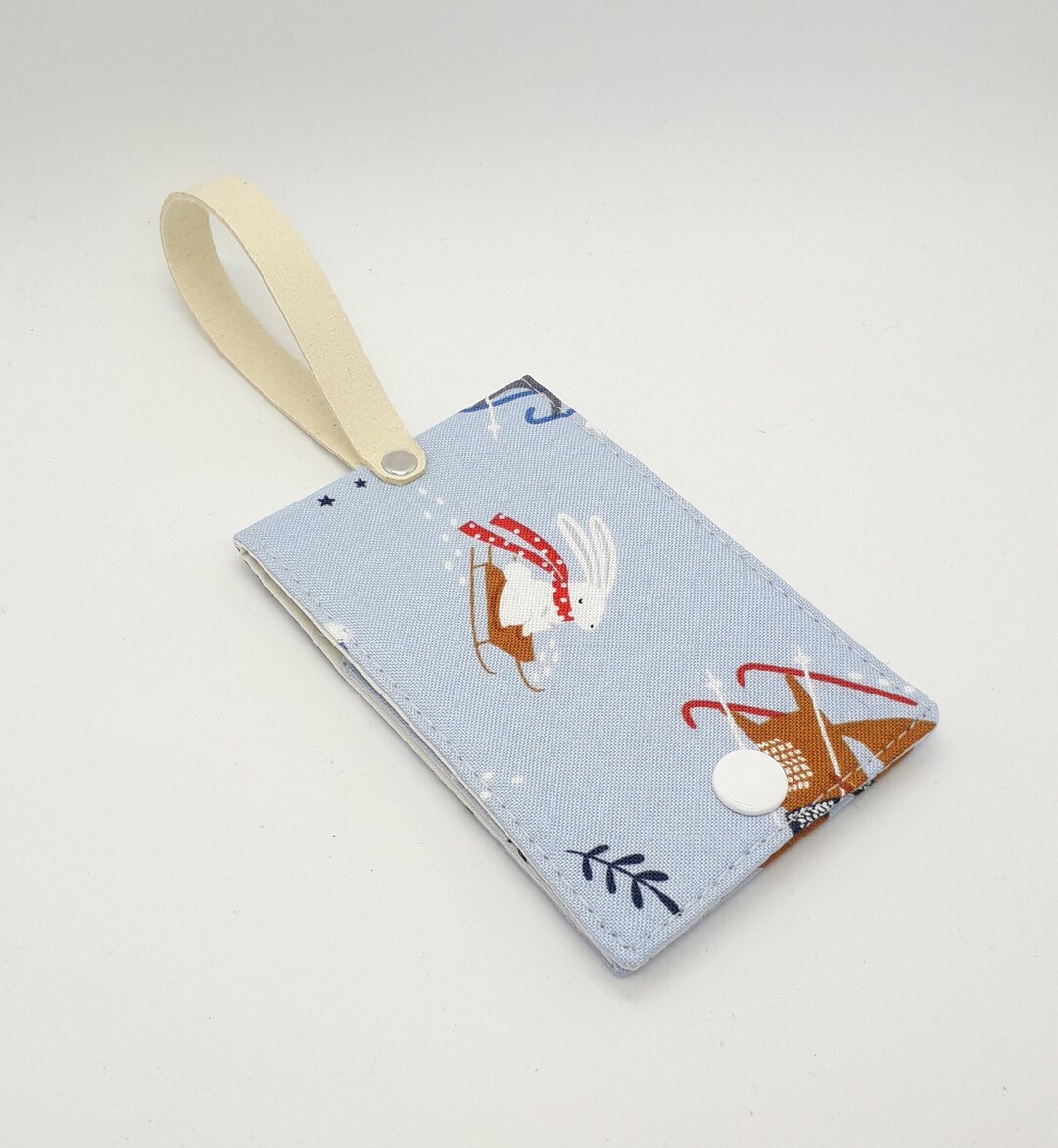 Skiing Animals Luggage Tag Cute Travel Accessories Gift Matching ...