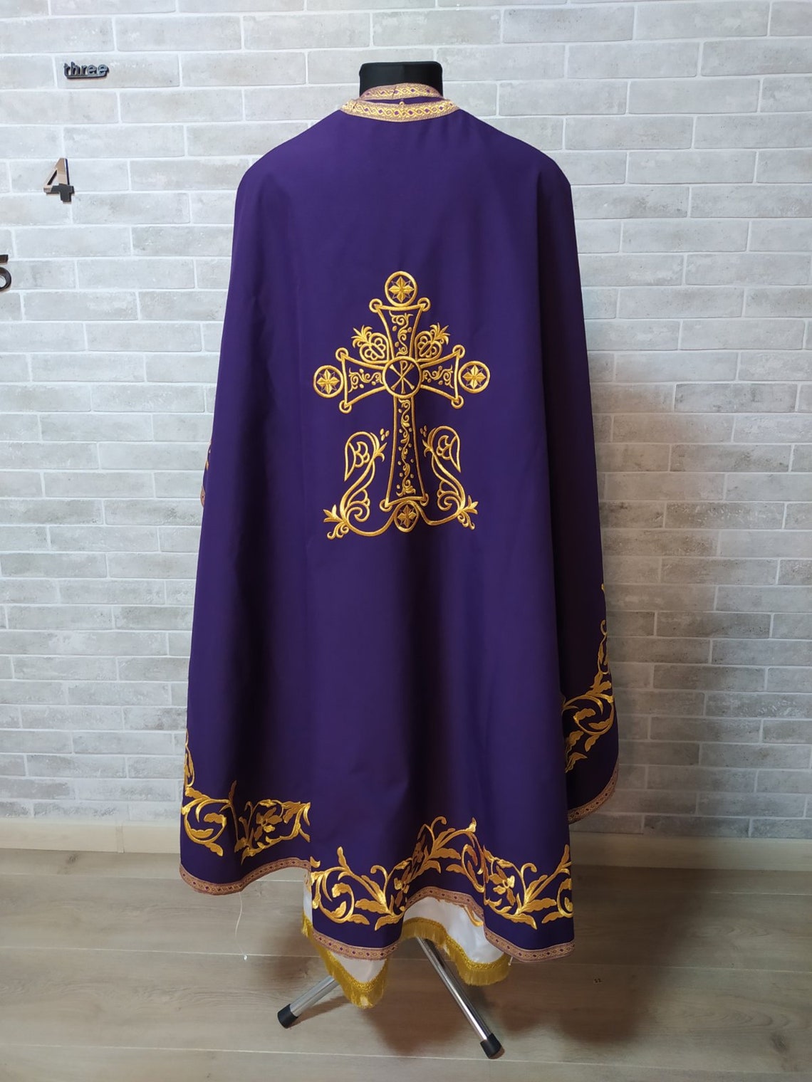 Greek Vestment - Priest Robe - Orthodox Clothes - Priest Costume With ...