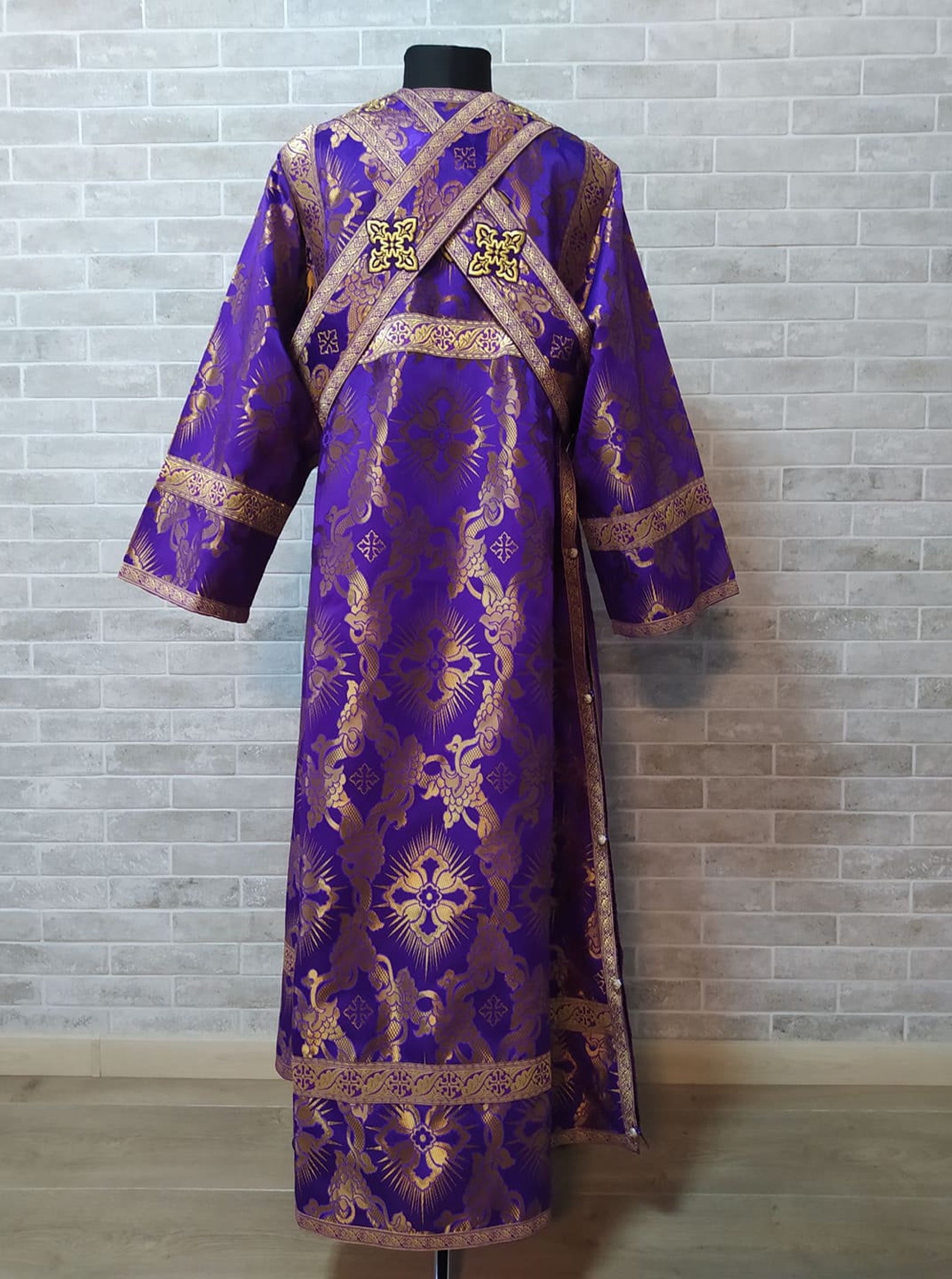 Subdeacon's Vestment - Orthodox Vestment for Subdeacon - Subdeacon's ...