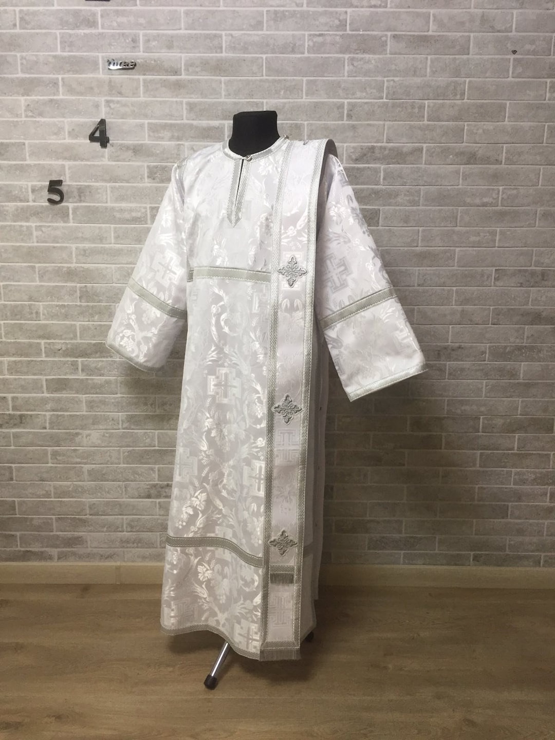 Deacon's Sticharion Orthodox Vestment Deacon's Set - Etsy