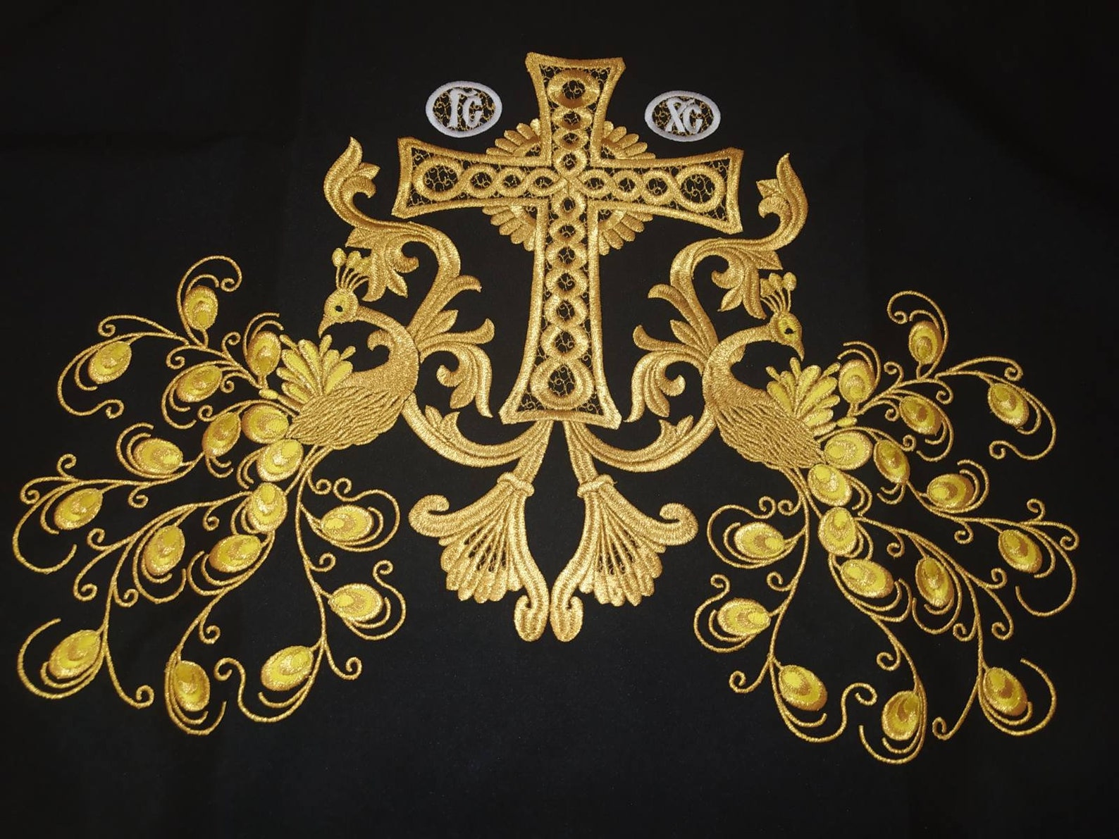 Orthodox Embroidered Chalice Covers From Greek Brocade Aer - Etsy